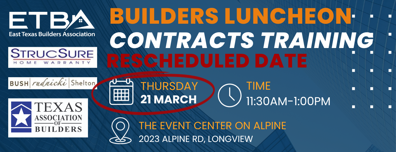East Texas Builders Association - Representing Professionals of the ...